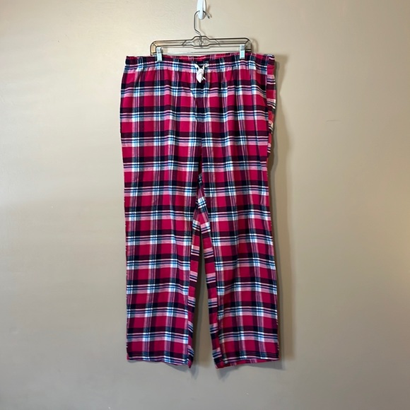 AC | Intimates & Sleepwear | Ac Flannel Pink Plaid Pajama Pants 2x ...